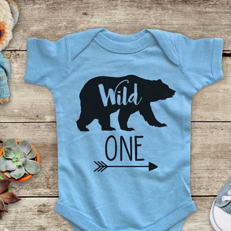 Wild One Bear - Etsy