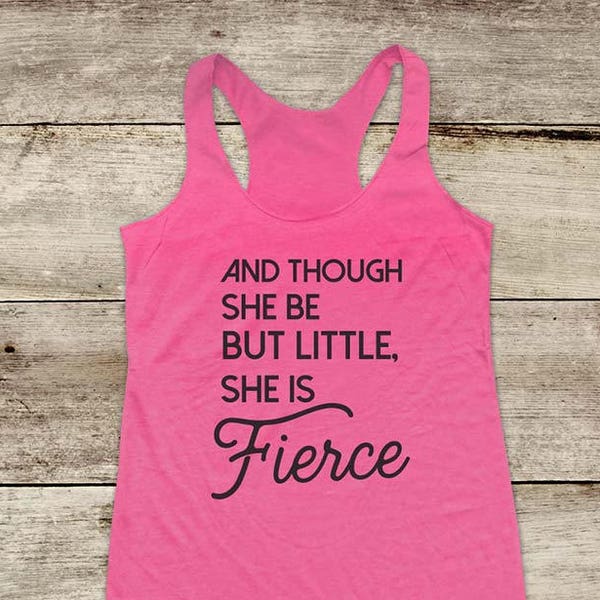 And Though She Be but Little - Etsy