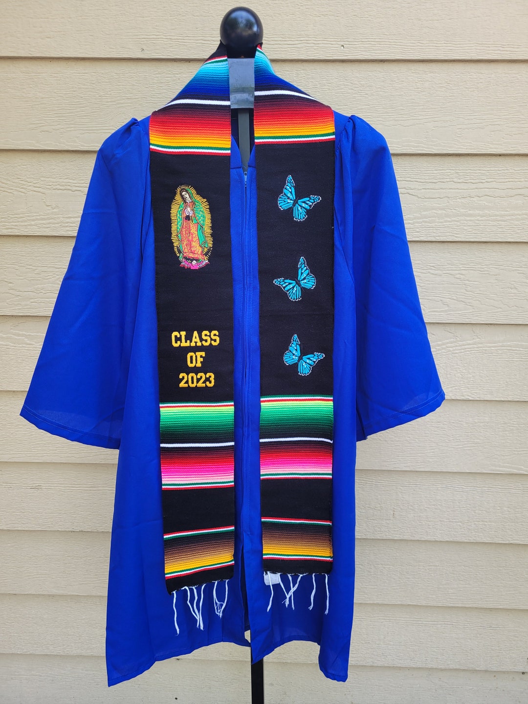 Mexican Graduation Stole, Sarape Stole, Graduation Sash - Etsy