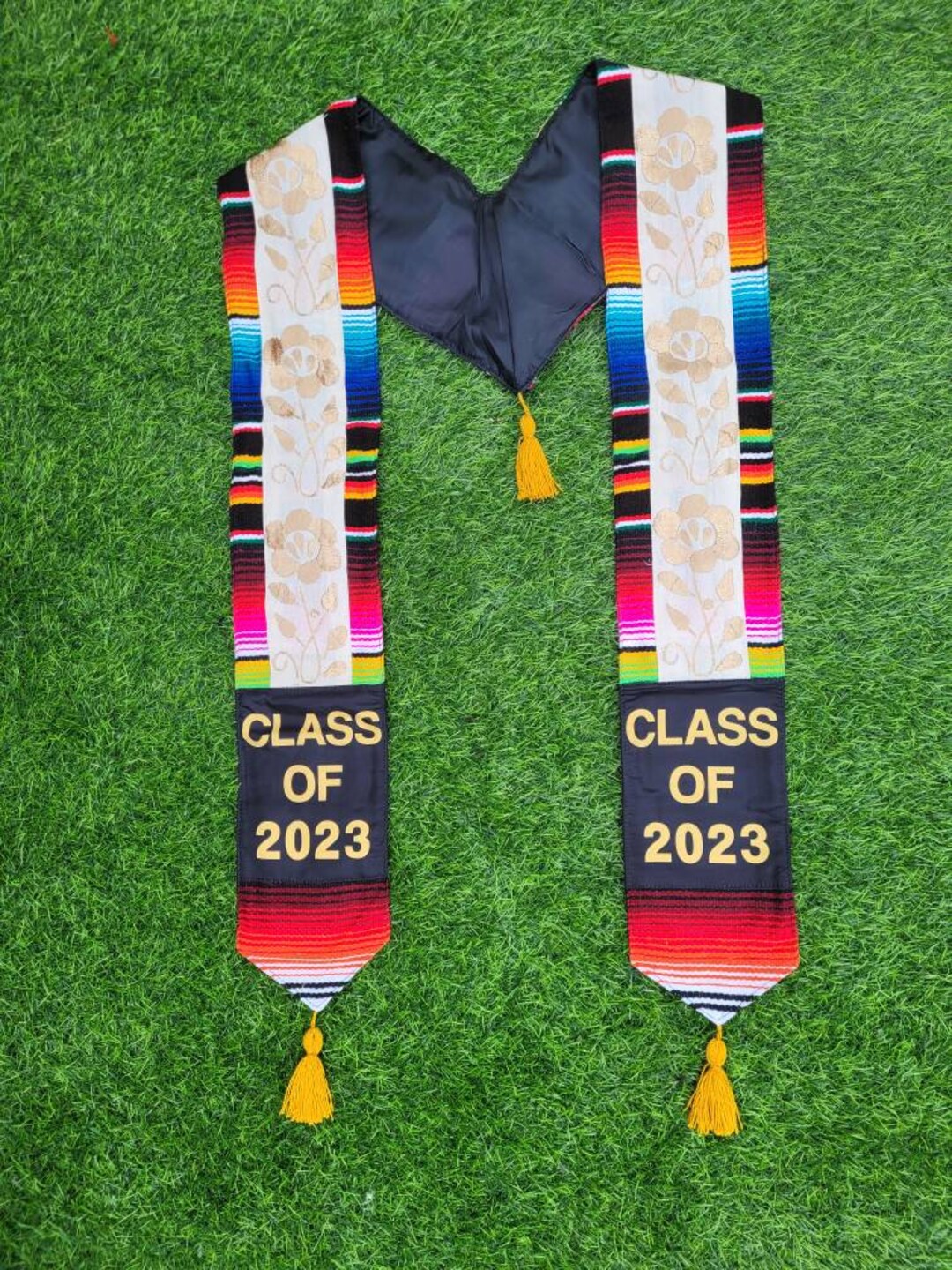 Mexican Graduation Stole, Serape Sash, Graduation Sash, Sarape Stole - Etsy