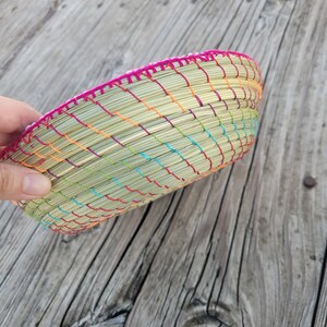 Mexican Hand Embroidered Hand Woven Bread Basket - Etsy