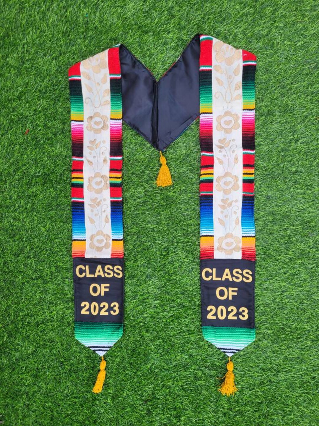 Mexican Graduation Stole, Serape Sash, Graduation Sash, Sarape Stole - Etsy