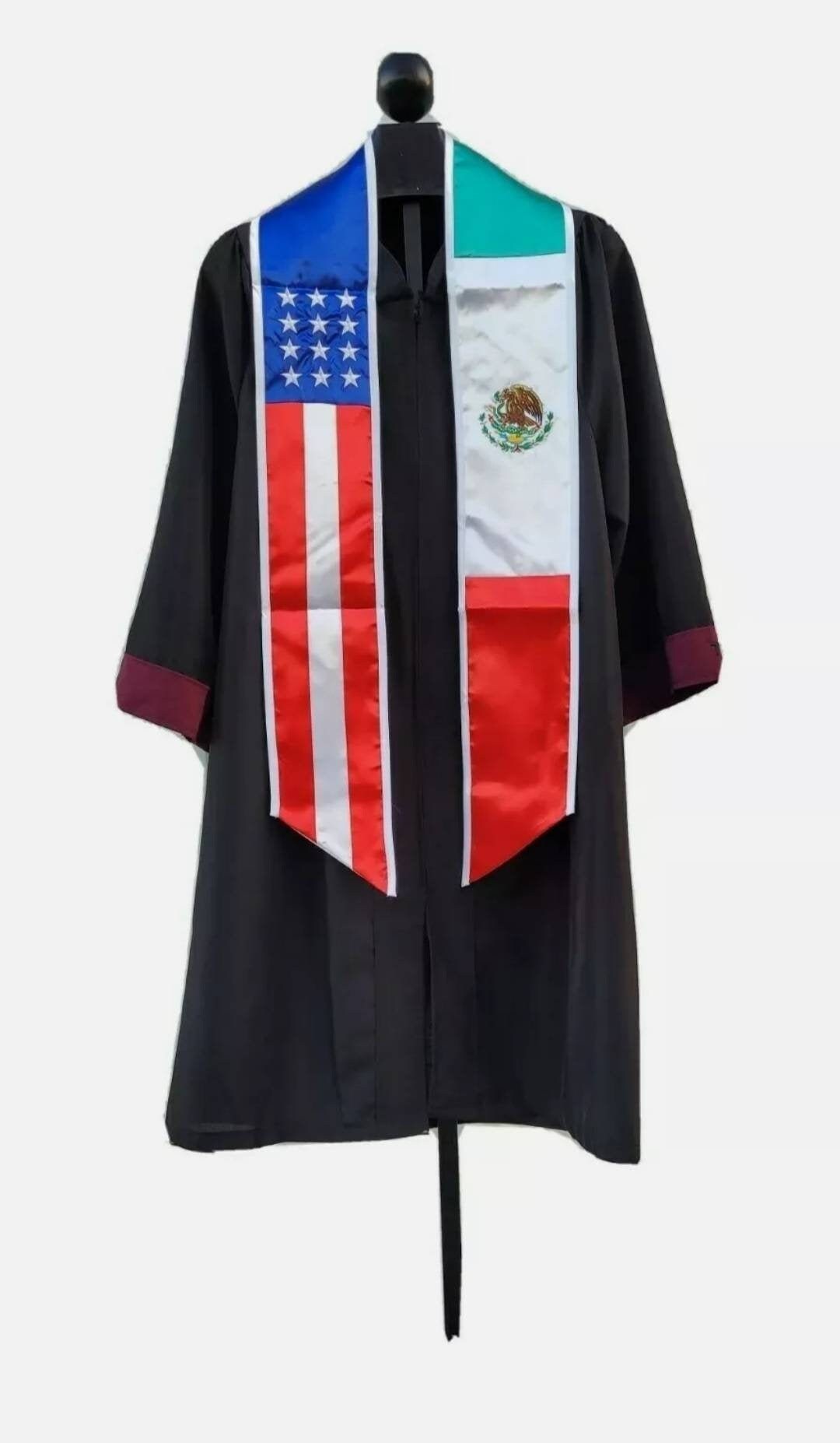 Mexican American Graduation Stole First Generation Class of | Etsy