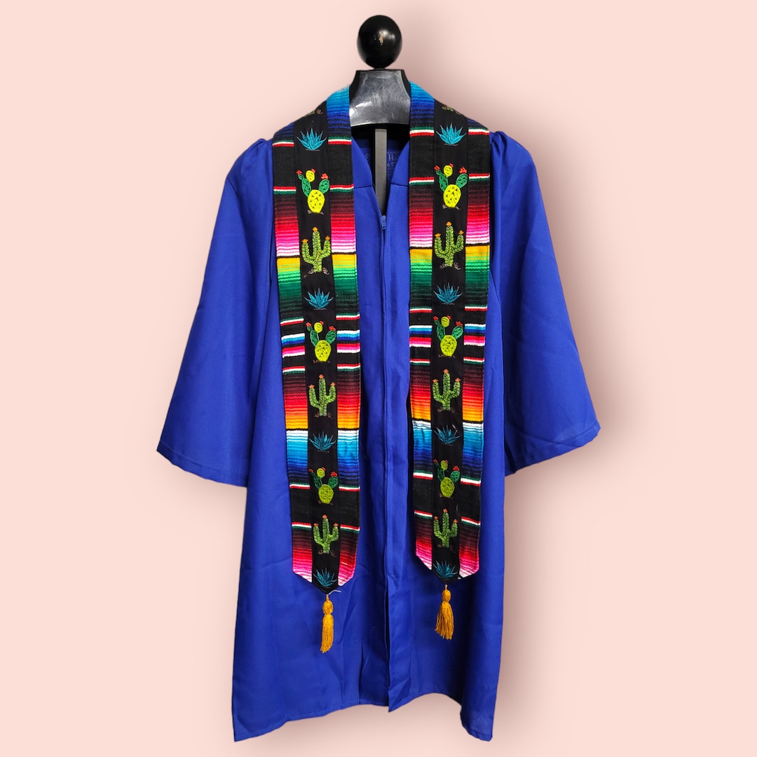 Mexican Graduation Stole, Sarape Stole, Serape Stole, Graduation Sash ...