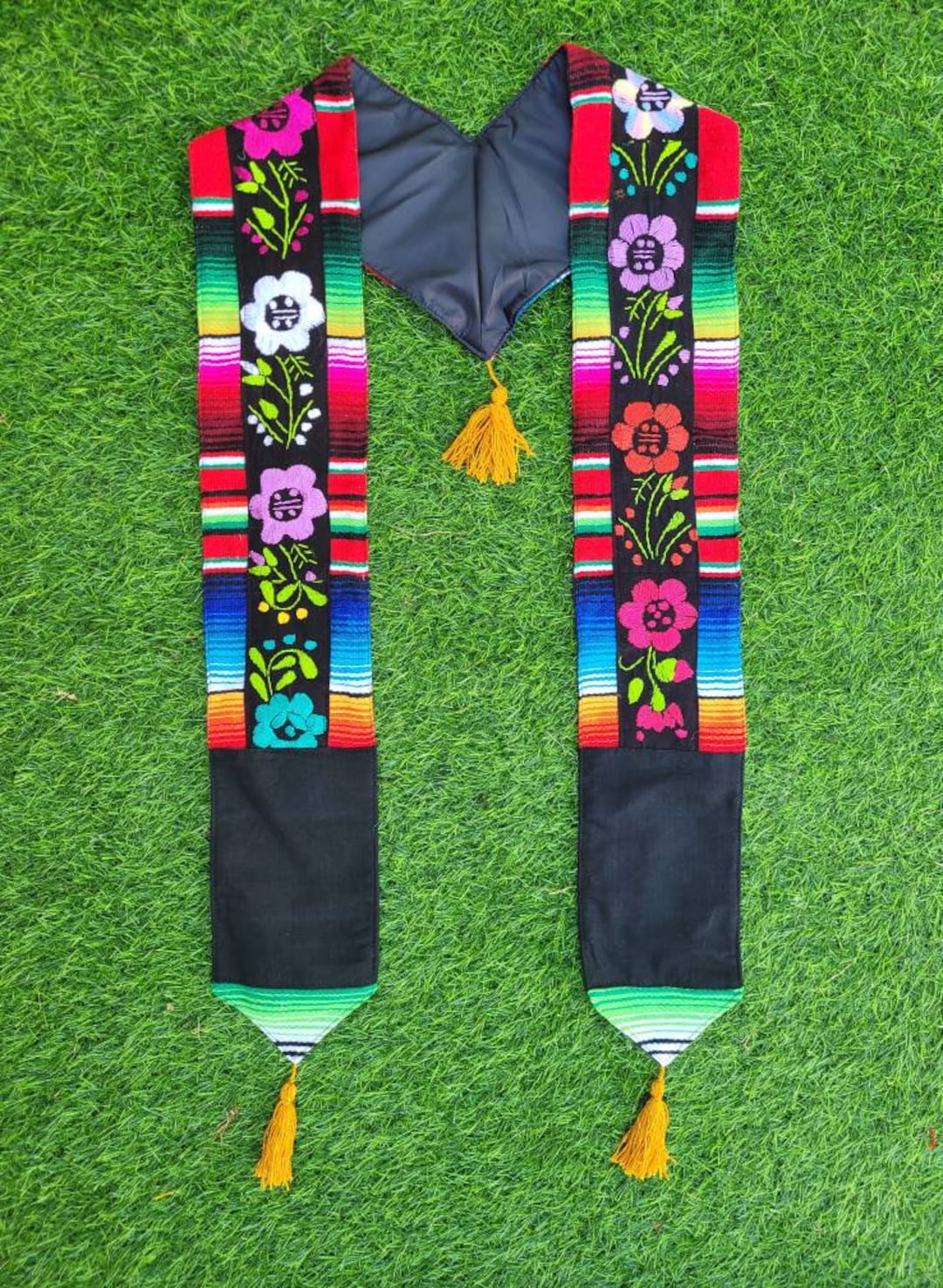 Custom Mexican Graduation Stole Serape Sash Graduation Sash - Etsy