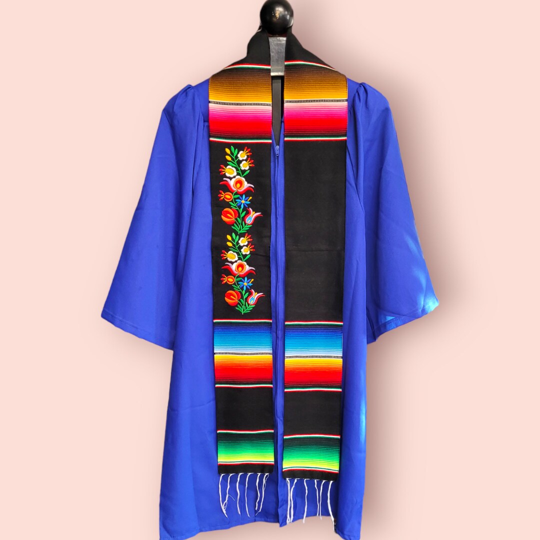 Class of 2024, Mexican Graduation Stole, Sarape Stole, Graduation Sash ...