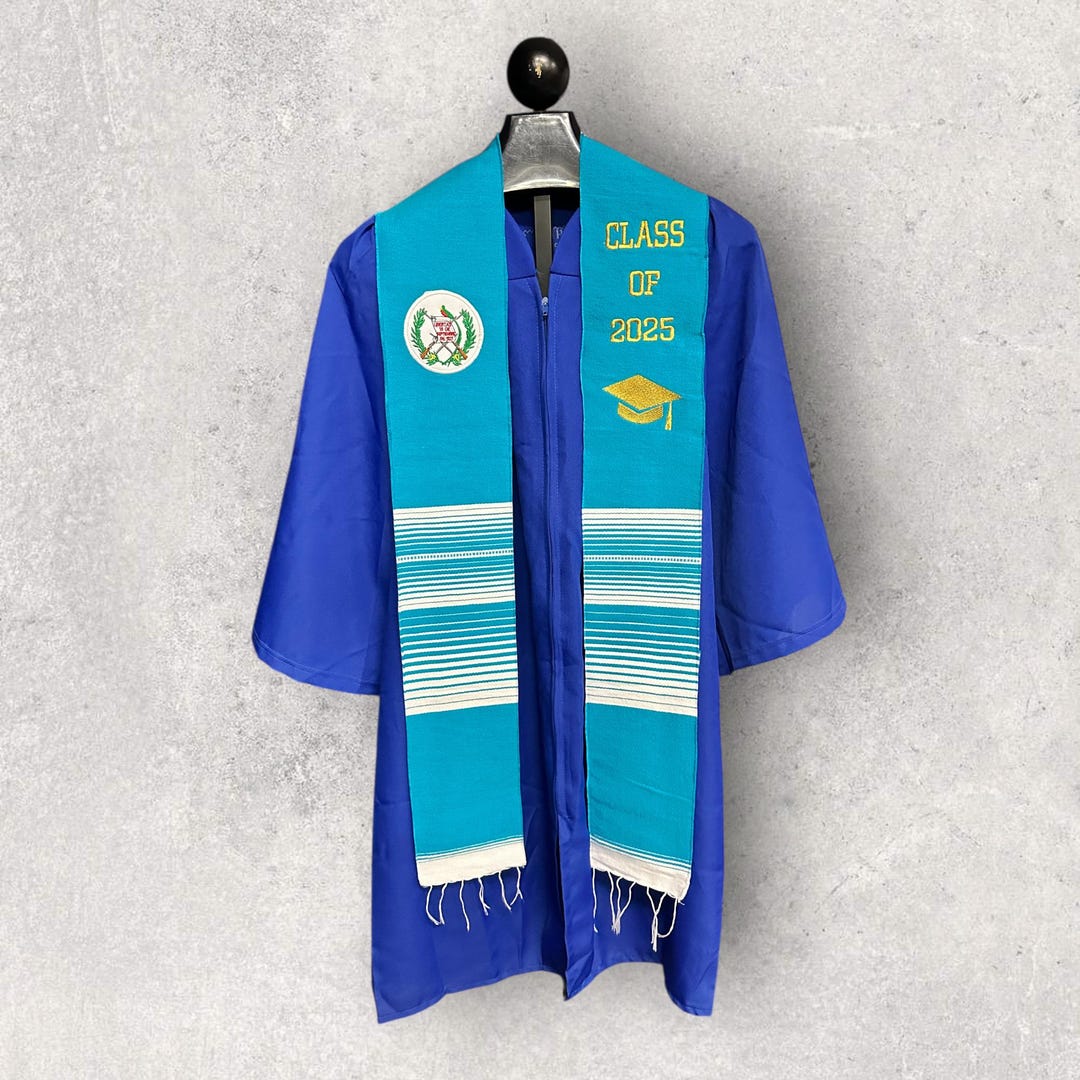 El Guatemala Graduation Stole, First Generation, Class of 2025 ...
