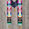 Mexican Graduation Stole, Sarape Stole, Virgen First Generation Stole ...