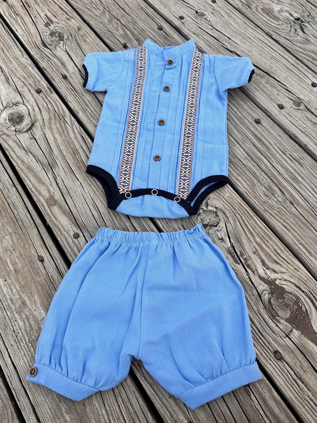 Mexican Baby Boy Guayabera Outfit, Mexican Guayabera for Boys, Mexican ...