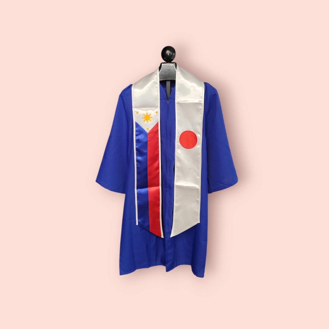 Philippines/japan Stole, Graduation Stole, Graduation Stole, Class of ...