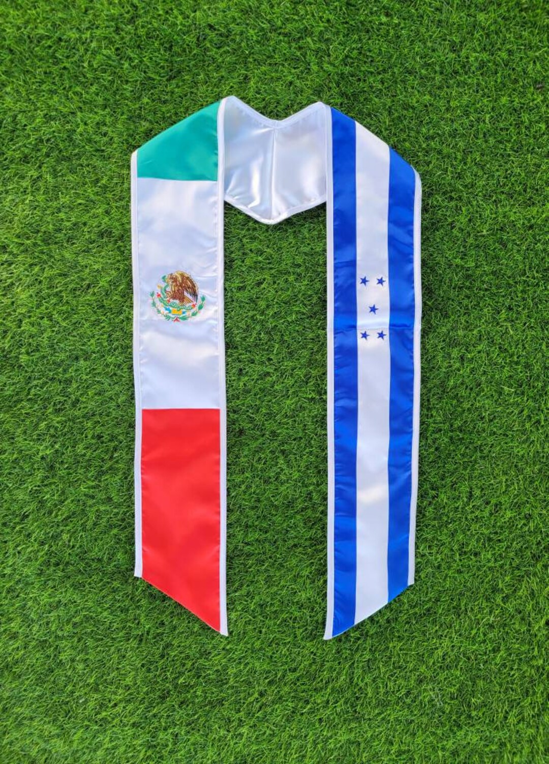 Mexico/honduras, Binational Stole, First Generation, Class of 2025 Sash ...