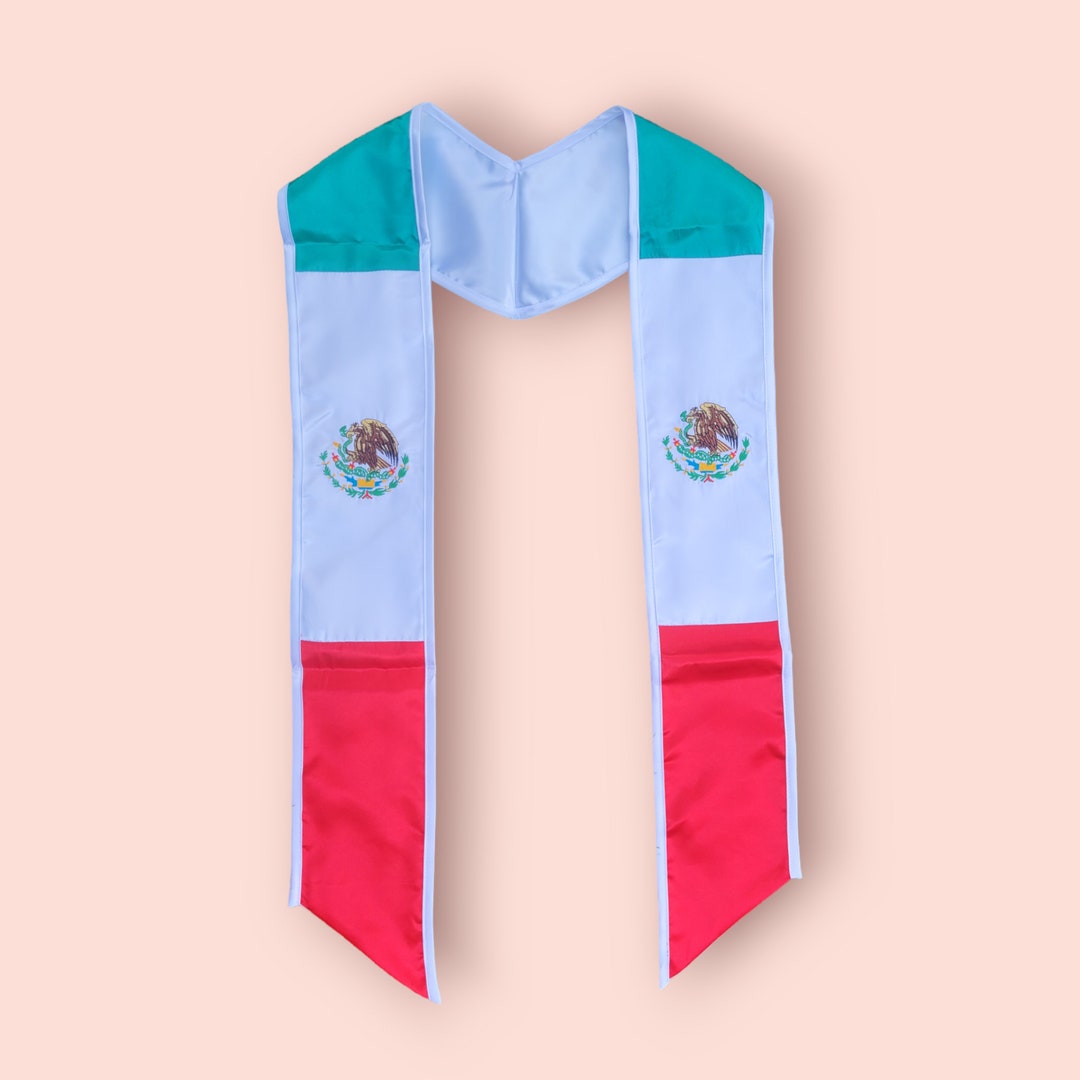 Mexico Graduation Stole, Mexican Stole, Mexican Stole, First Generation ...