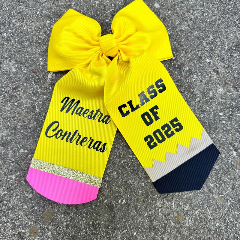 Graduation Cap Bow - Etsy