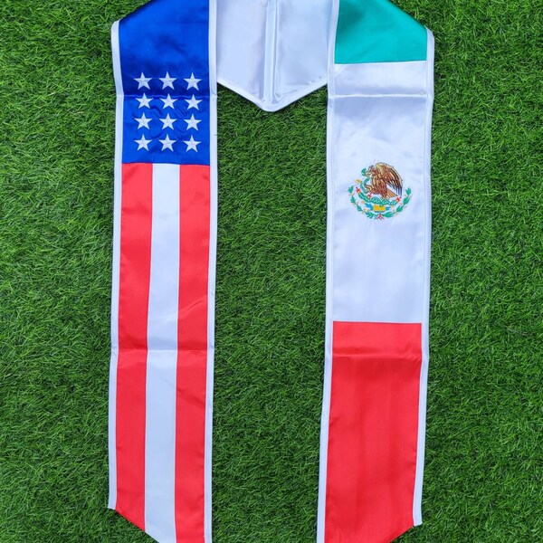 Graduation Mexican American Sash - Etsy