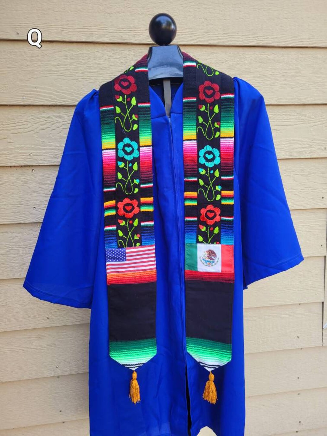 Custom Mexican Graduation Stole Sarape Stole Serape Sash - Etsy