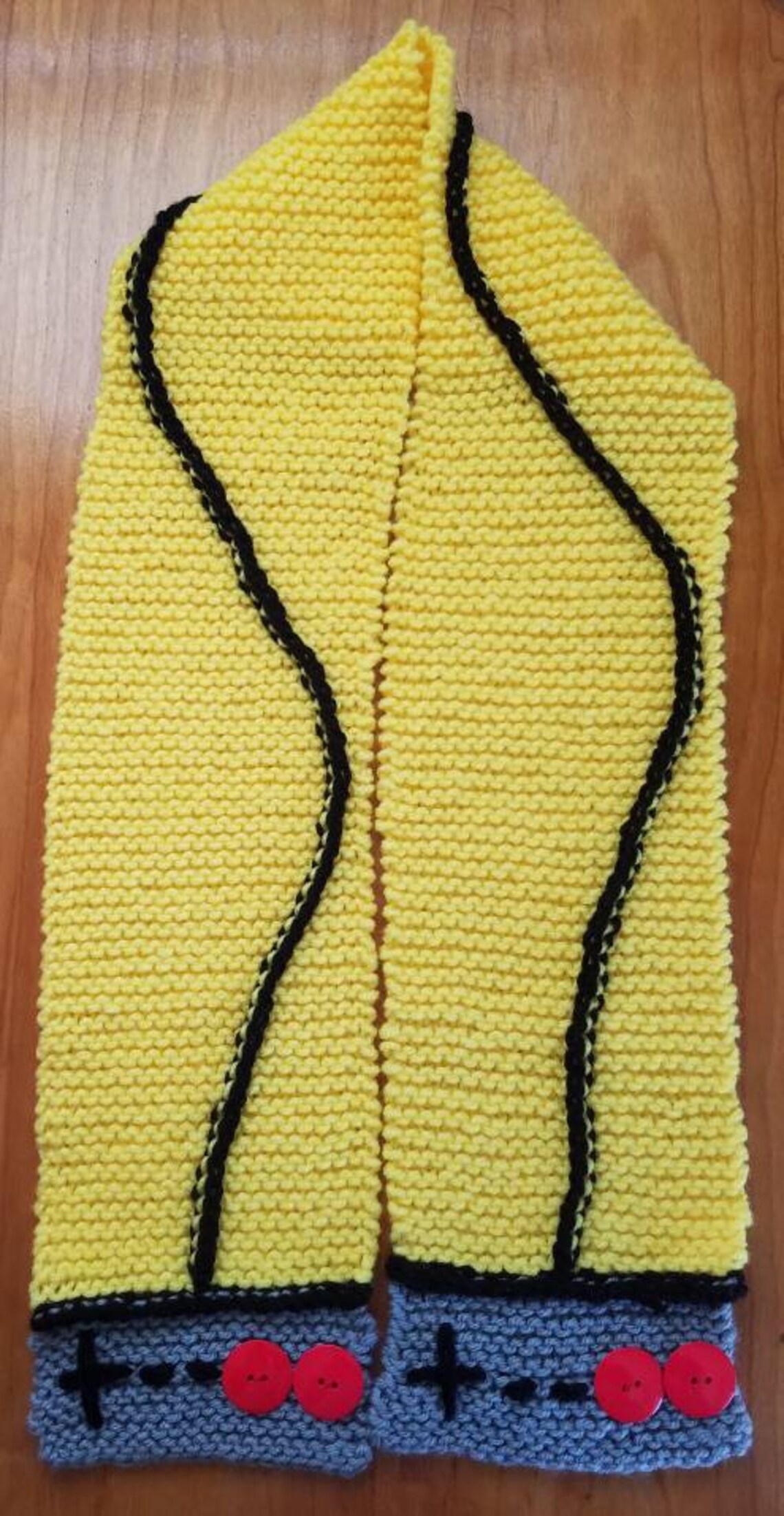 Classic Game Controller Scarf - Etsy