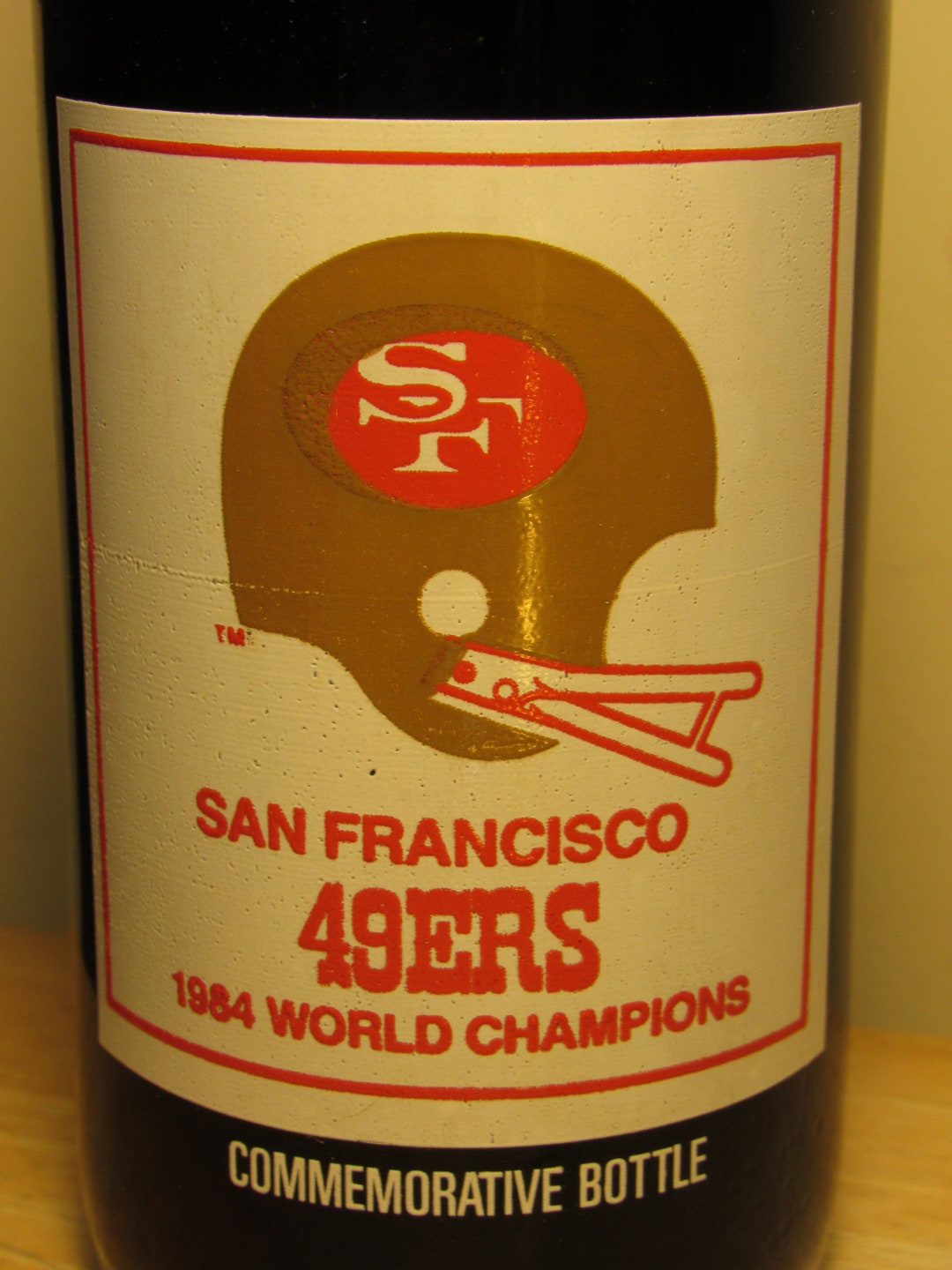 SAN FRANCISCO 49ers 1984 World Champions 7 Eleven Coca Cola Bottle FOOTBALL on Sale Free ...