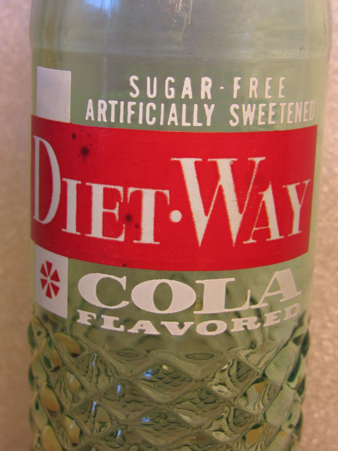 Old DIET-WAY COLA Art Deco Bottle Seminole Flavor Co. - Etsy