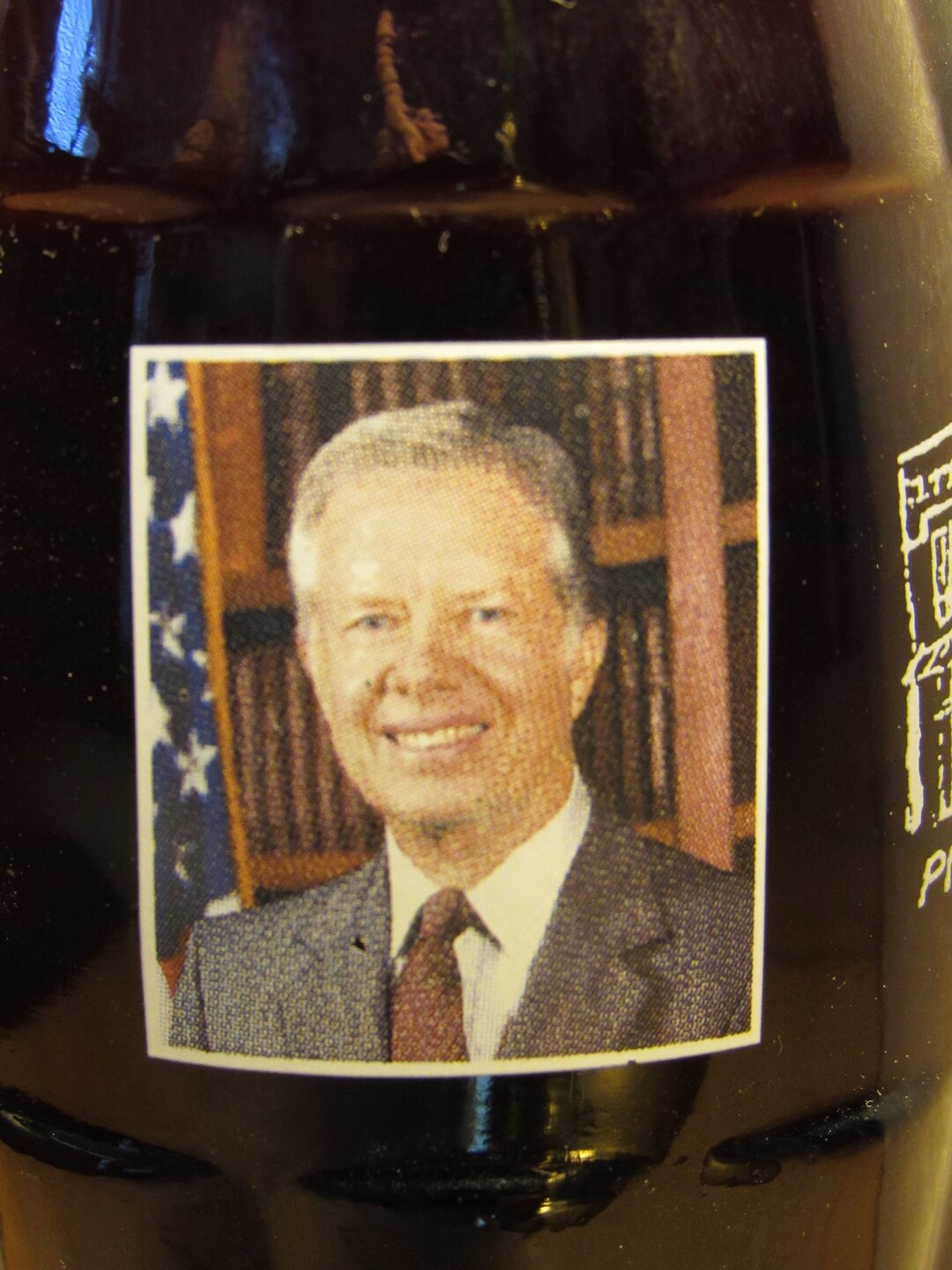 JIMMY CARTER Plains Inn & Antiques Rare Coca Cola Bottle - Etsy