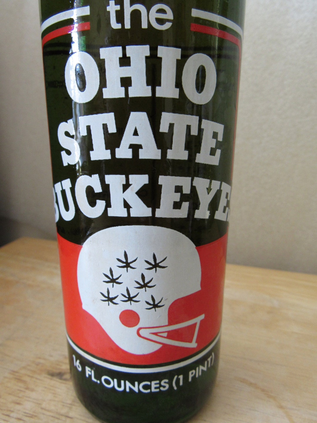 OHIO STATE BUCKEYES Football 7up Bottle Unopened on Sale Free Shipping ...