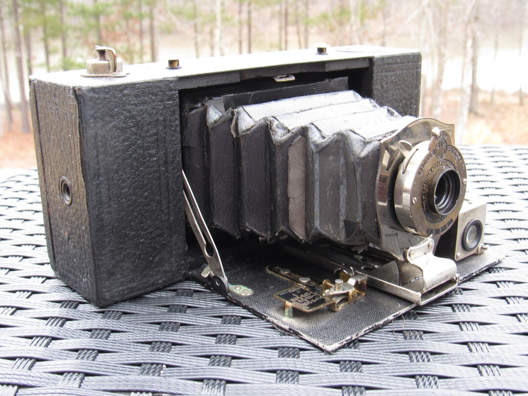 Old 1910 KODAK No. 2A Folding Pocket BROWNIE CAMERA Model A on Sale ...