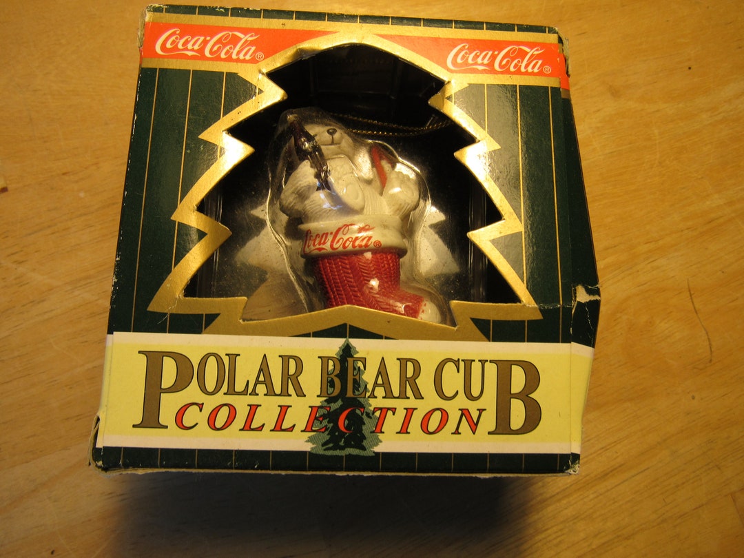 Coca Cola POLAR BEAR CUB Collection Original Pkg. on - Etsy