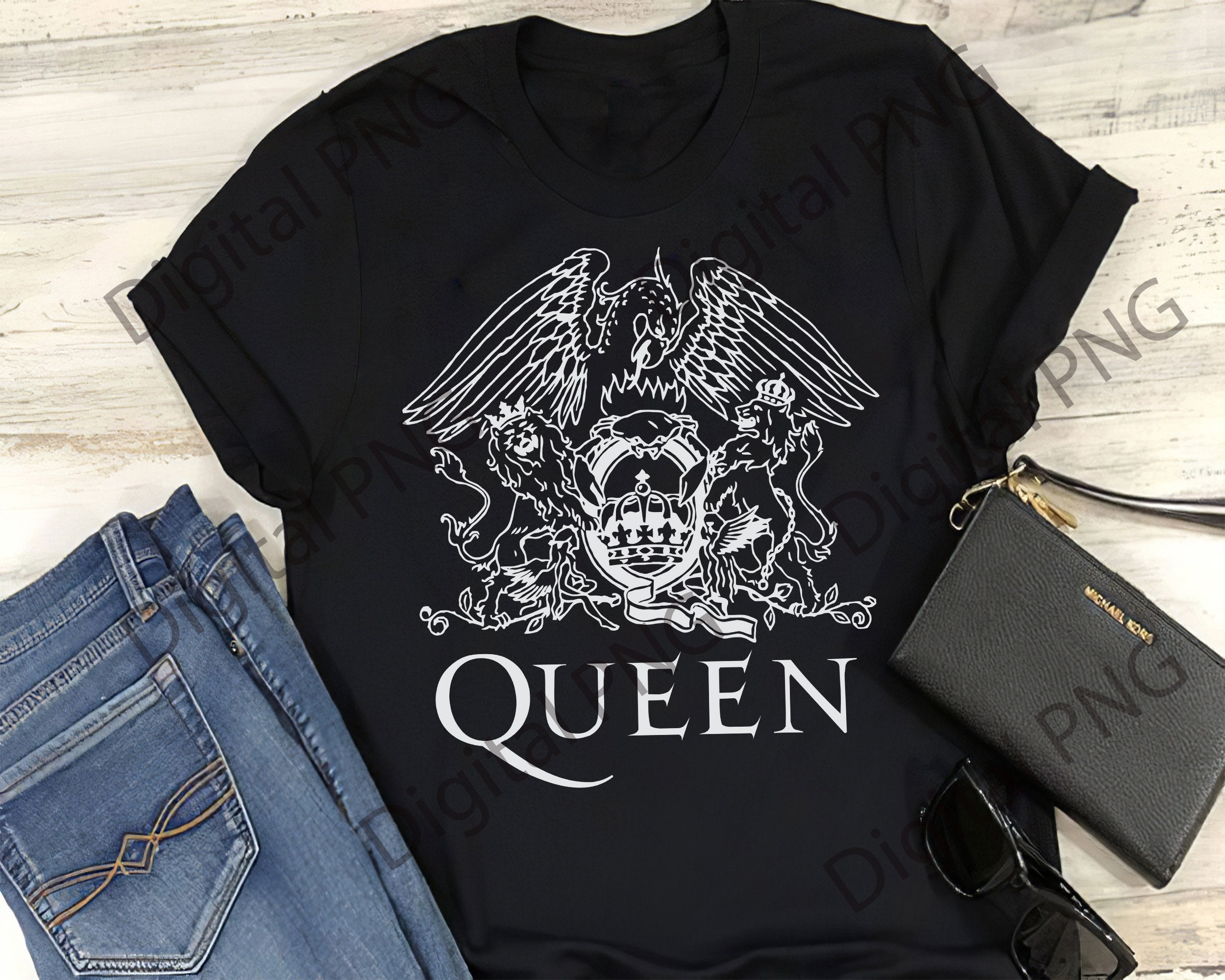 Queen Rock Bands Designs Png classic Rock Band Design Rock Digital ...