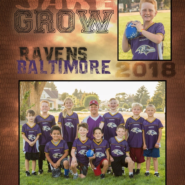 Football Team Memory Mate - Etsy