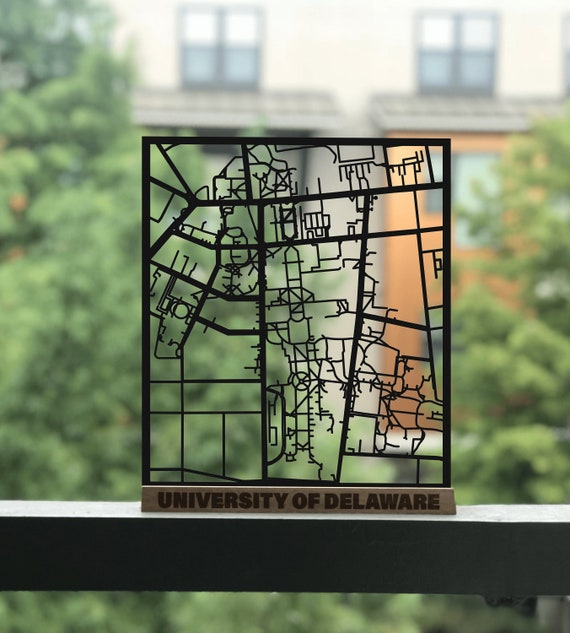 University Of Delaware Campus Map Pdf - United States Map