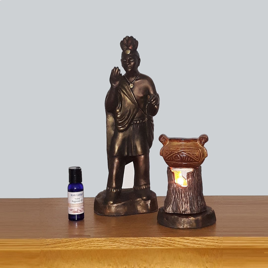 Taino Chief "cacique" Oil Burner - Etsy