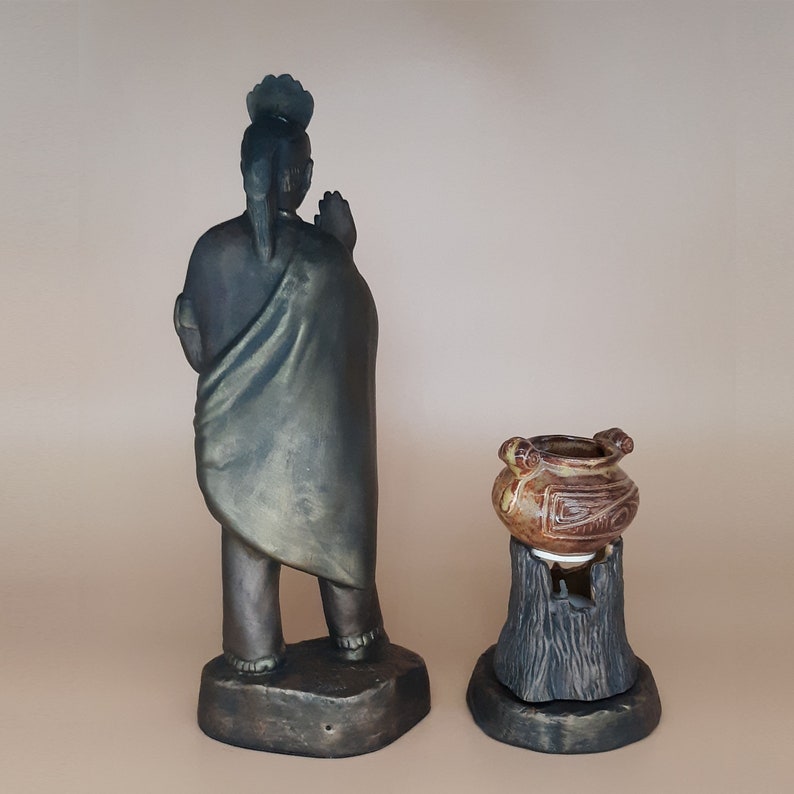 Taino Chief "cacique" Oil Burner - Etsy