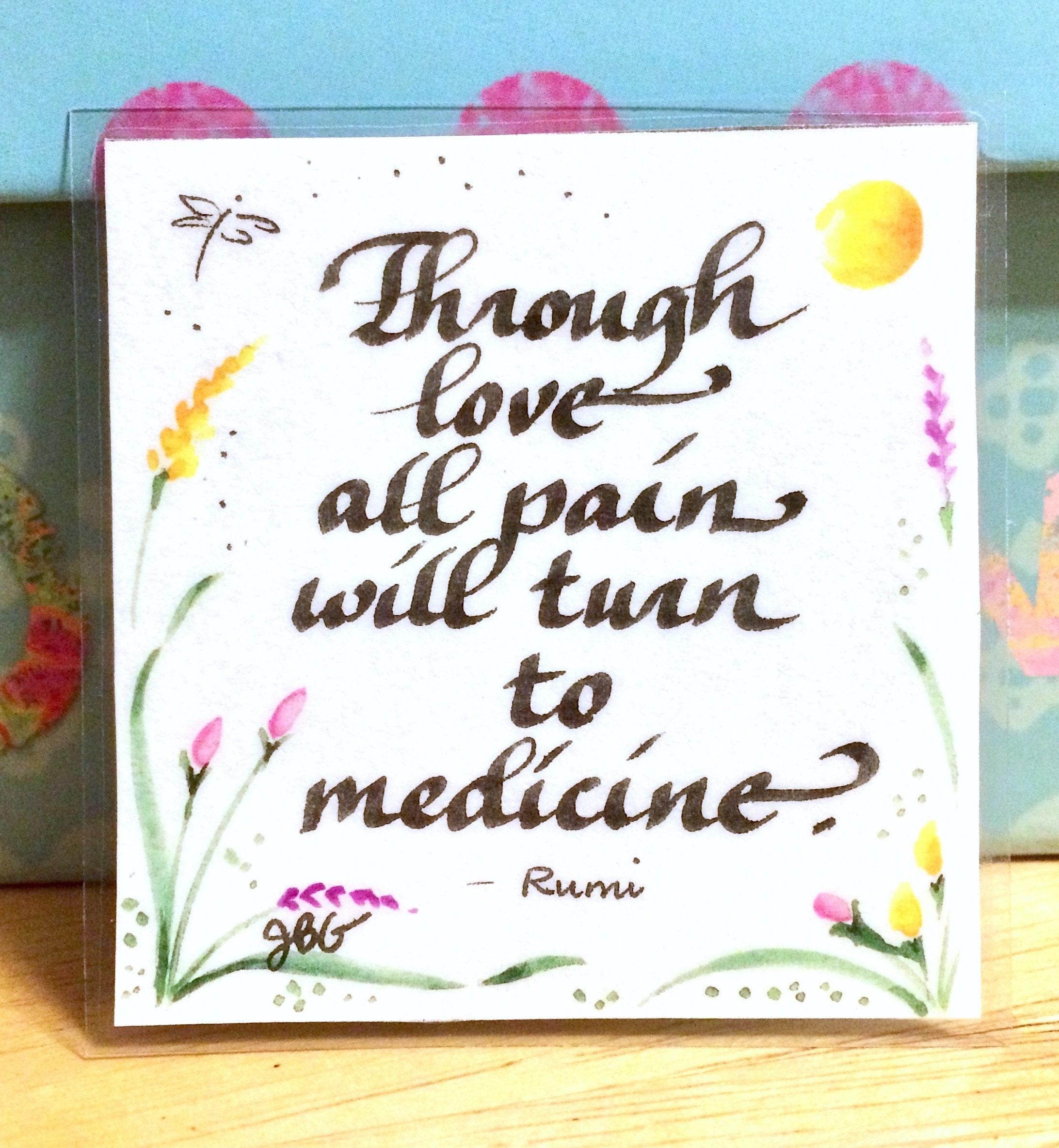 spiritual magnet, Fridge Magnet, angel drawing, Miracles are natural ...