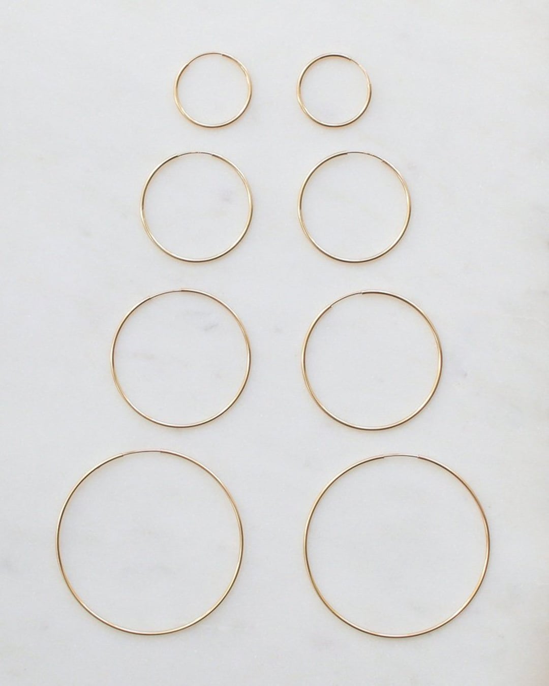 Gold Filled Earrings Gold Filled Hoops Gold Filled Hoop - Etsy