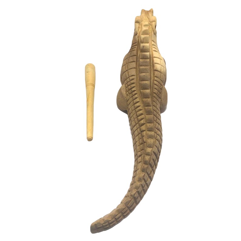 Wooden Alligator Toy Instrument / Alligator Lovers / Realistic - Etsy