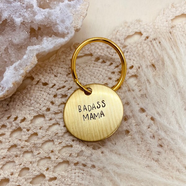 Badass Keychain - Etsy