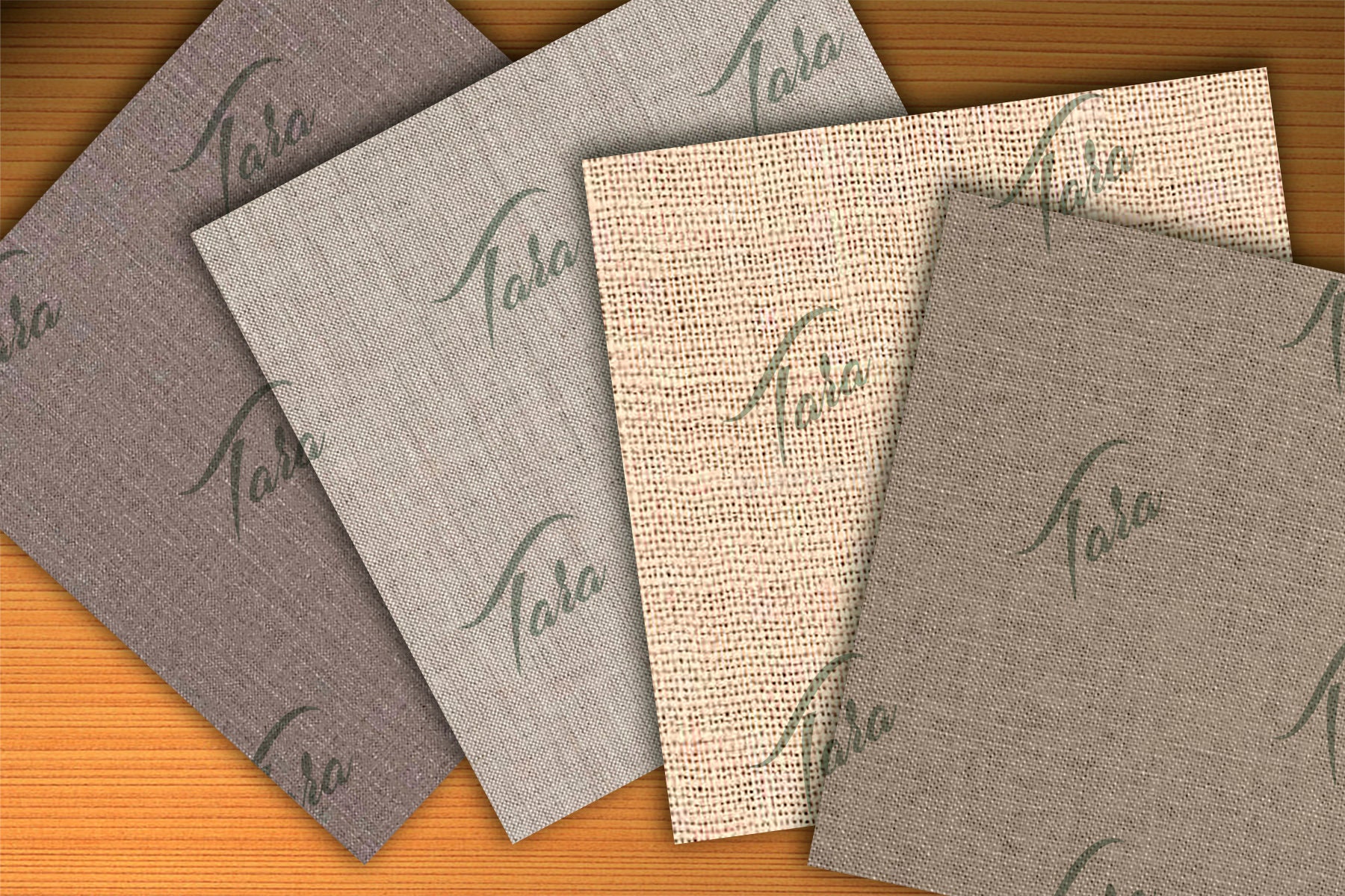 Digital Paper Pack NATURAL Linen,digital Texture Background,planner ...