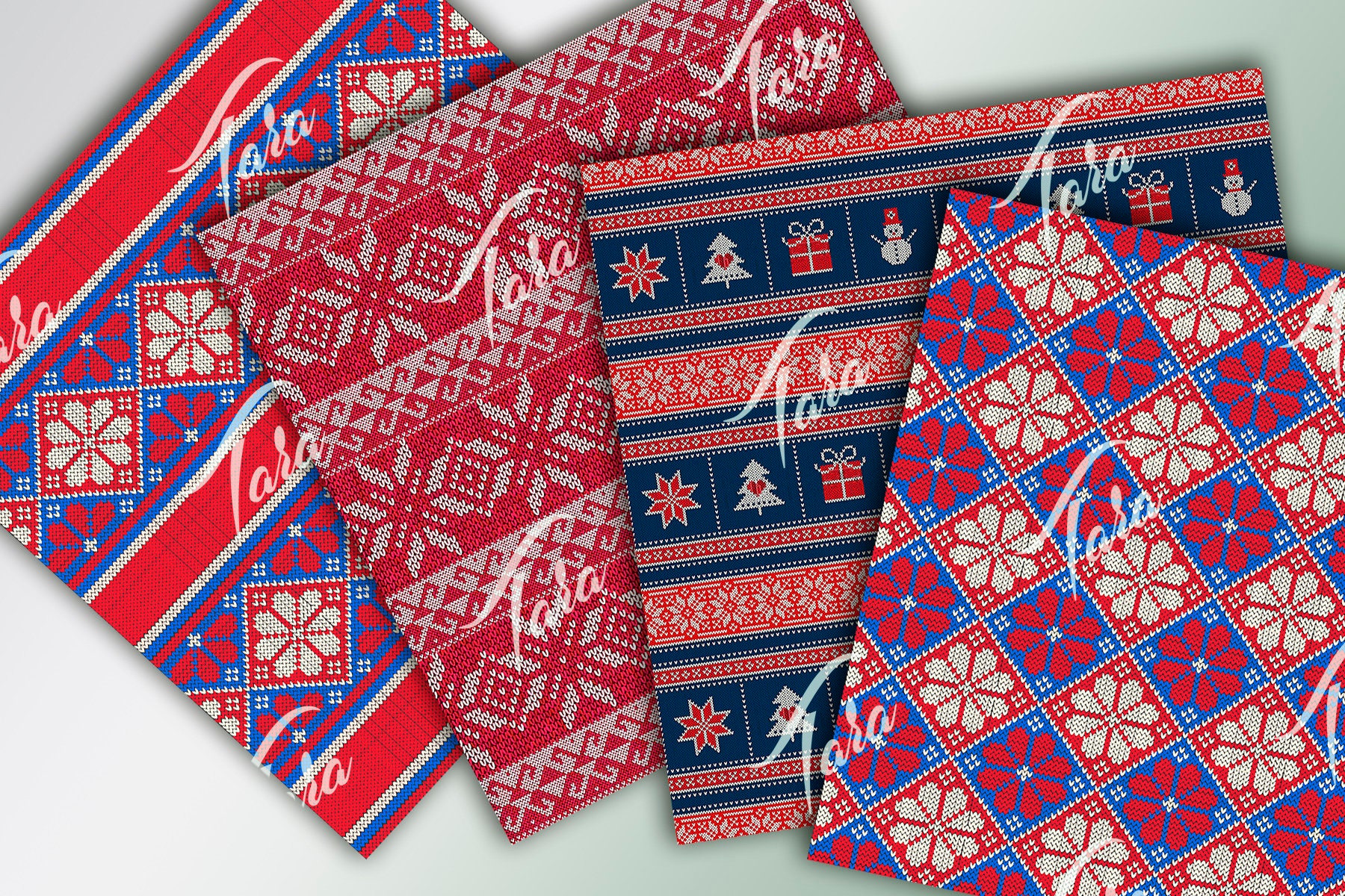 Digital Paper NORDIC KNITTED Sweaters,knitted Texture,sweaters ...