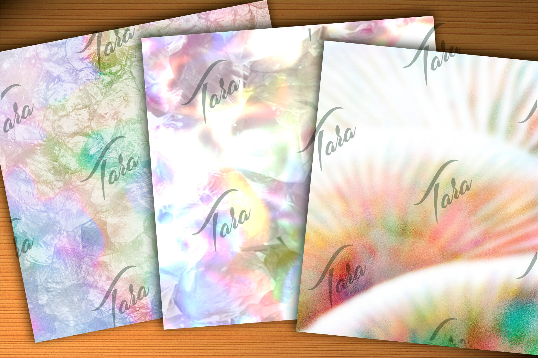 DELUXE PEARLESCENT Digital Paper Pack,glitter Background,scrapbook ...