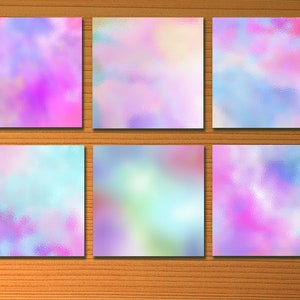 Digital Paper Pack IRIDESCENT Textures,iridescence,pearlescent,mermaid ...