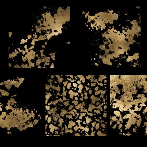 Digital GOLD FLAKES Overlays,gold Foil Texture,gold Flake Clipart,png ...