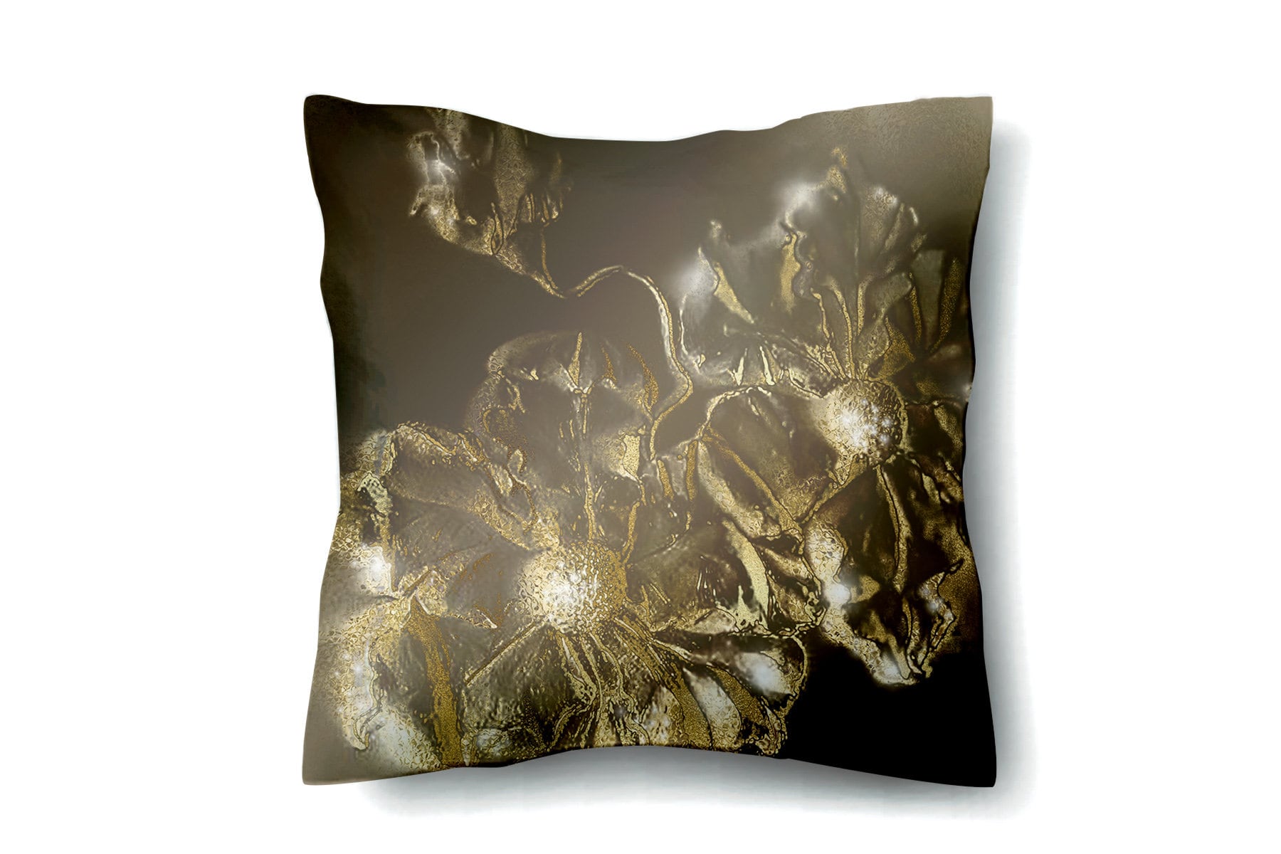 Gold Foil Digital Paper Pack GOLDEN Floralfloral Digital - Etsy