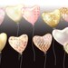 Digital BLUSH&GOLD Heart BALLONS Clipart,pink Glitter Ballons,confeti ...