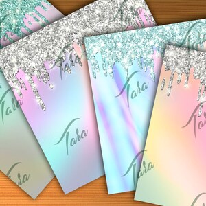 Digital Paper Pack RAINBOW GLITTER Ombre,glitter Drips Scrapbooking ...
