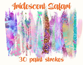 Brush Stroke Print | Etsy