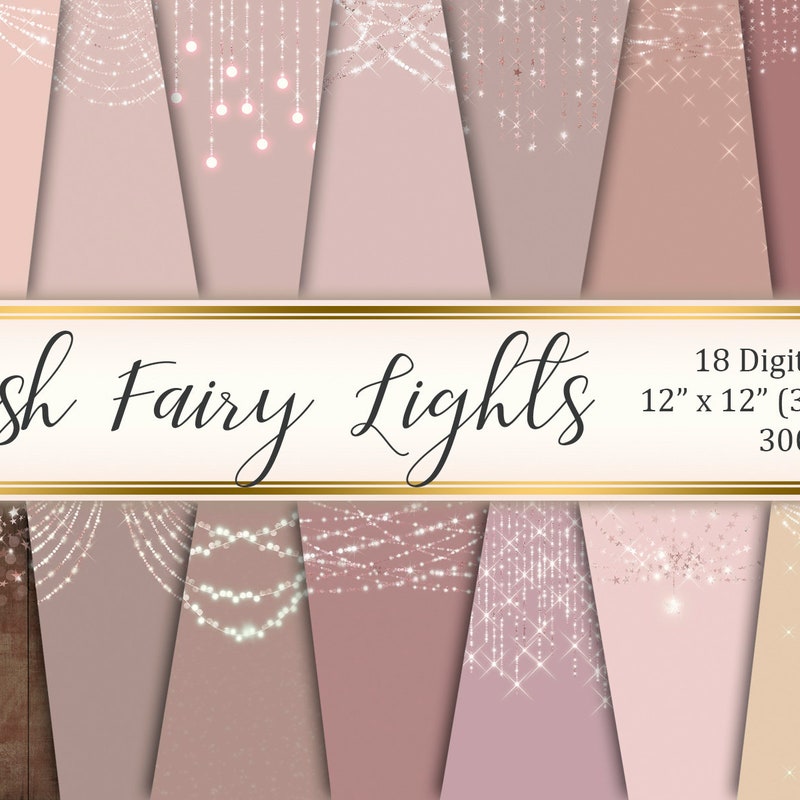 Rose String Lights - Etsy