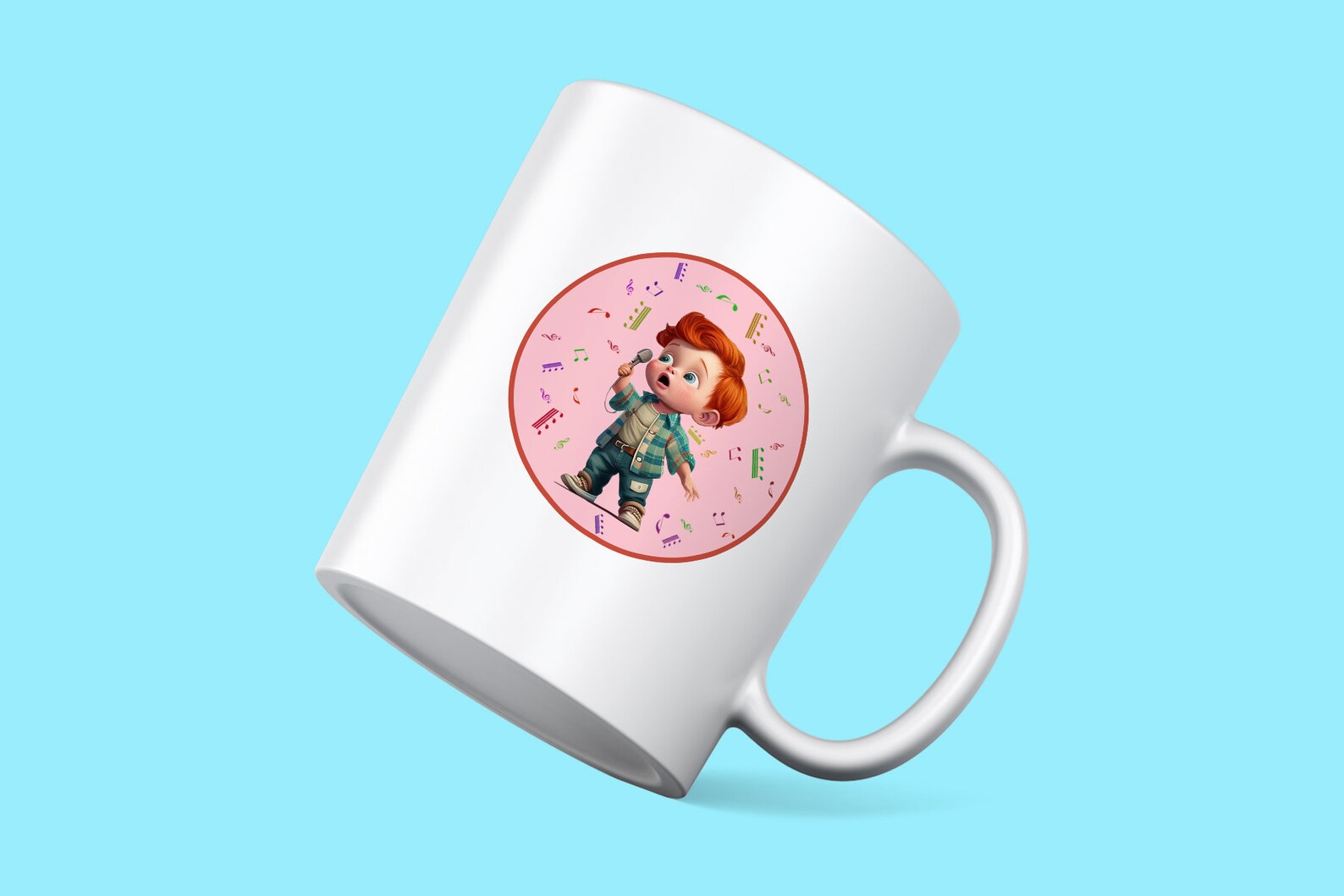 Cute RED HAIR Little Boy Stickers,digital Collage Printable Sheet,fussy ...