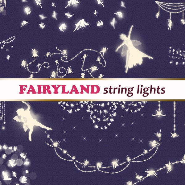 Fairy Lights Clipart - Etsy