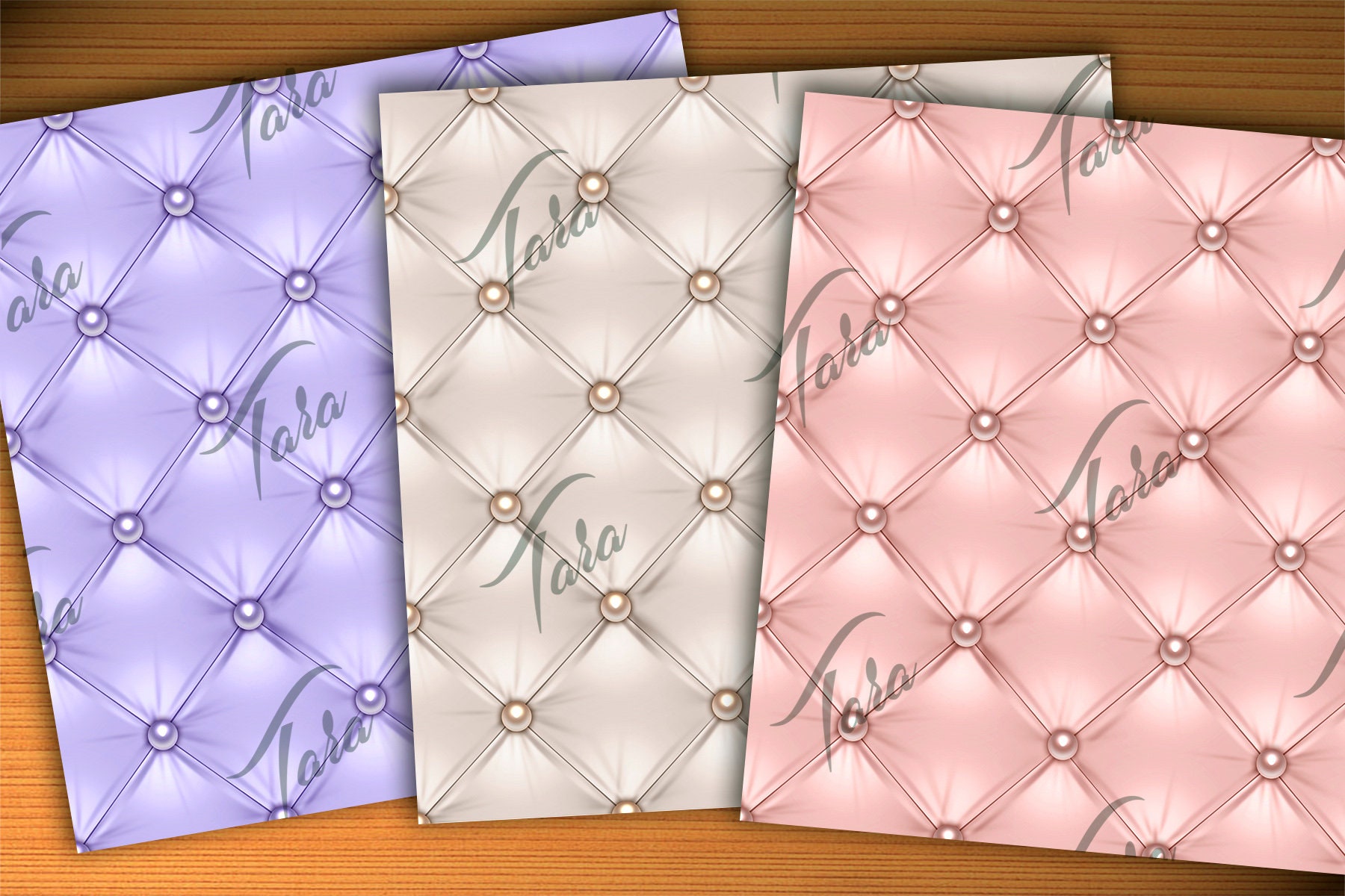 Digital Paper PEARL Tufted,tufted Digital Paper Textures,upholstery ...