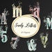 Digital Alphabet SMOKY Letters,digital Letters and Numbers Clipart ...