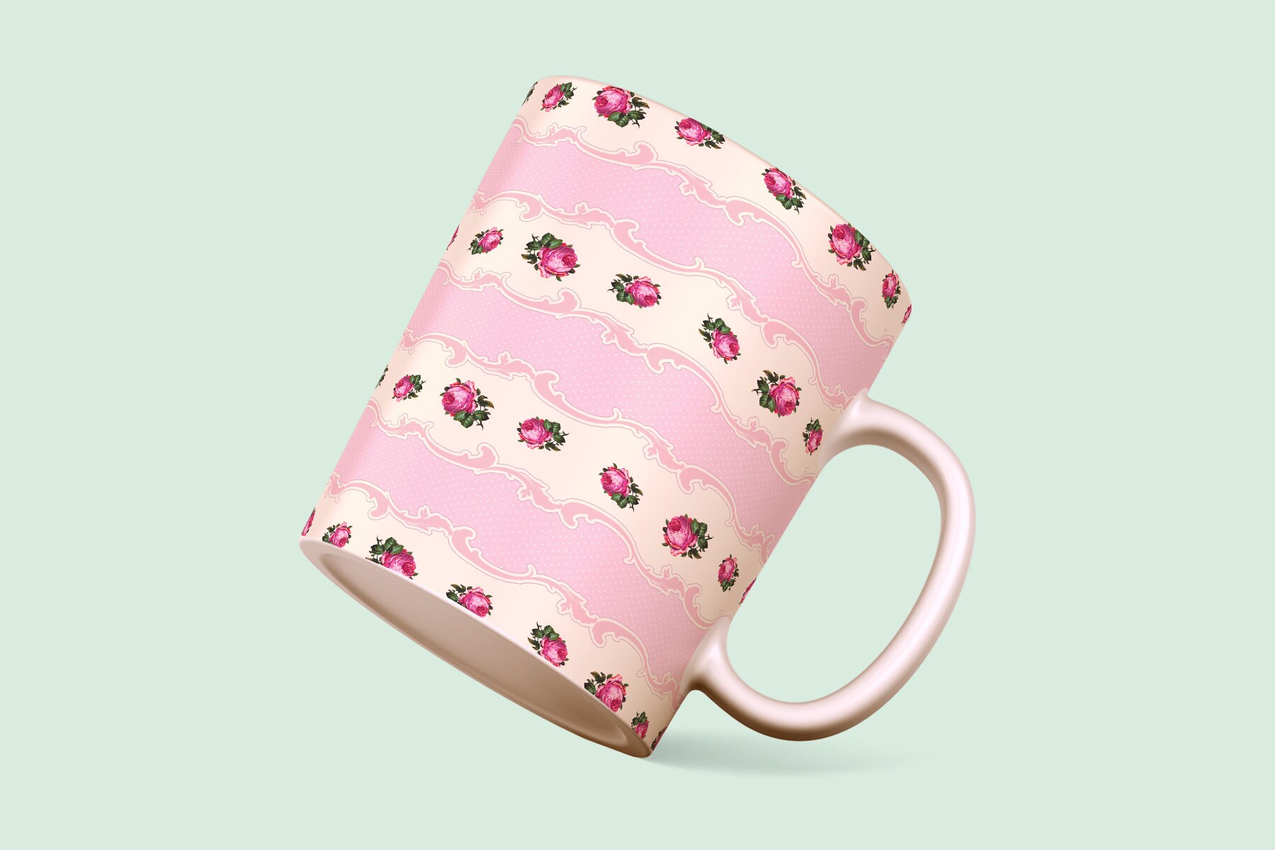 Shabby Chic Digital Paper FLORAL Garden,digital Paper Shabby Chic ...